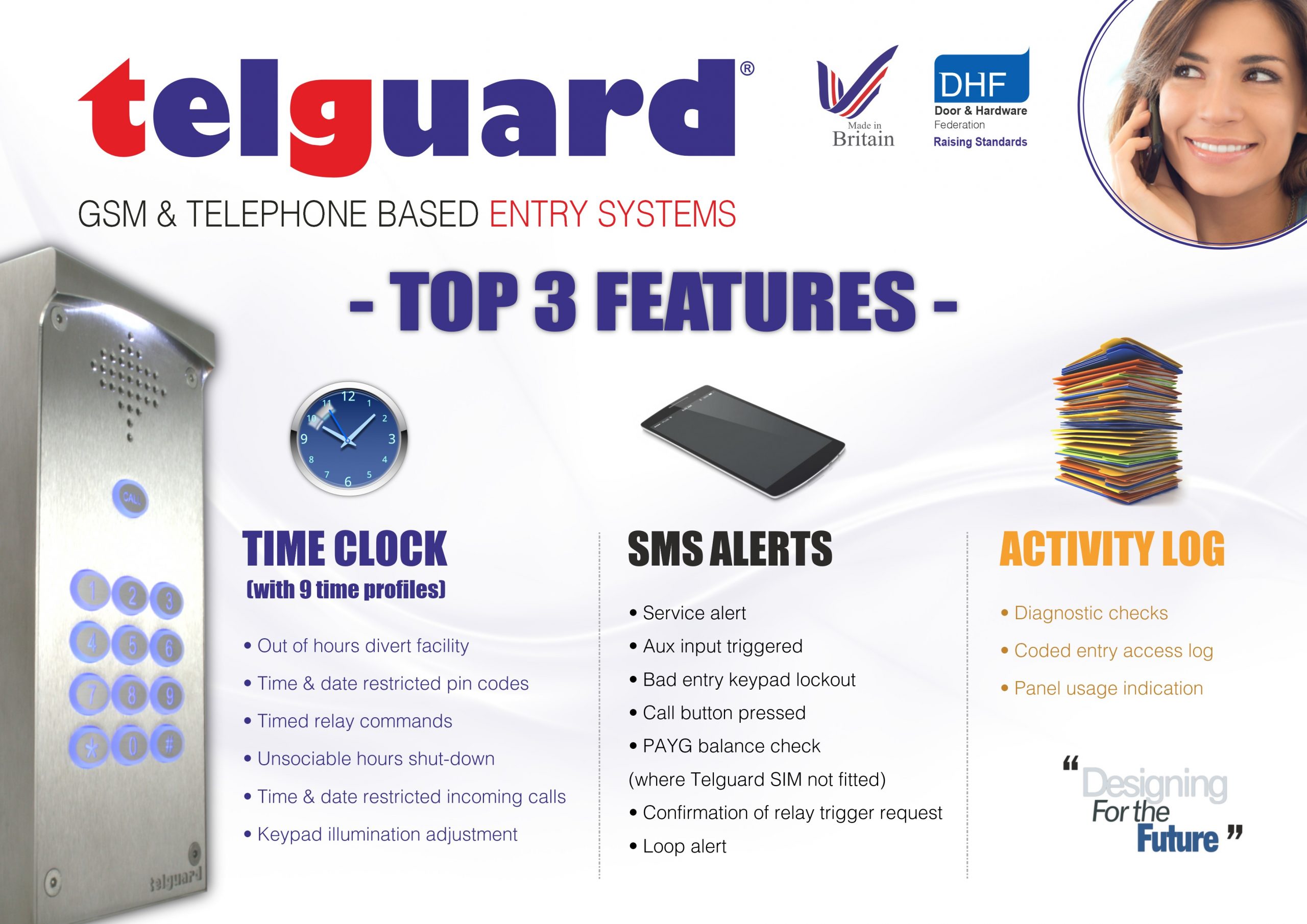 Telguard ML intercoms – South West Garage Doors